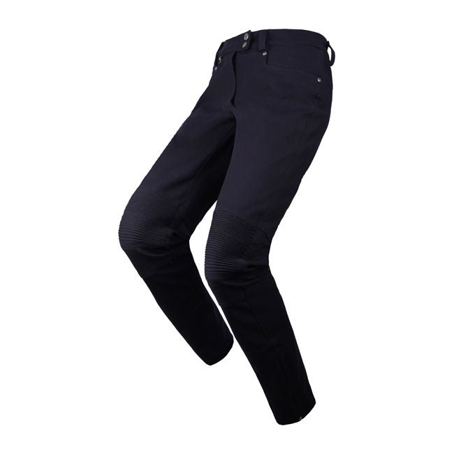 By City High Straight MC Jeans Dam Svart