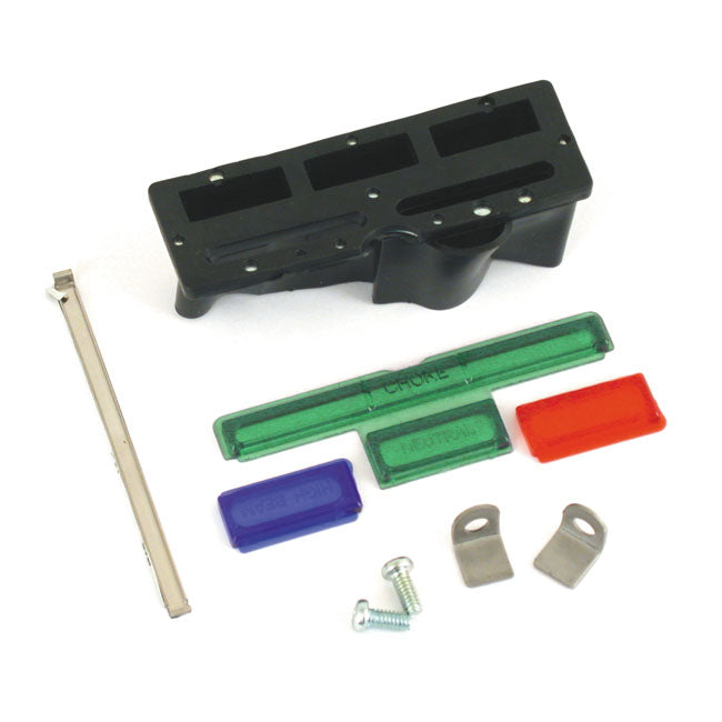 Lins & Hållare för Instrument Kit FLH, FXWG, Softail 68-90
